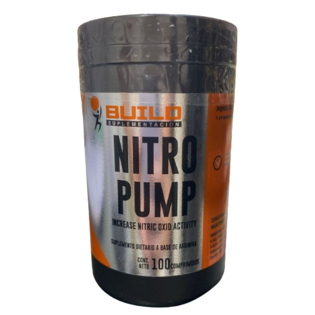 NITRO PUMP (100 COMPRIMIDOS) – BUILD – SuplementSport