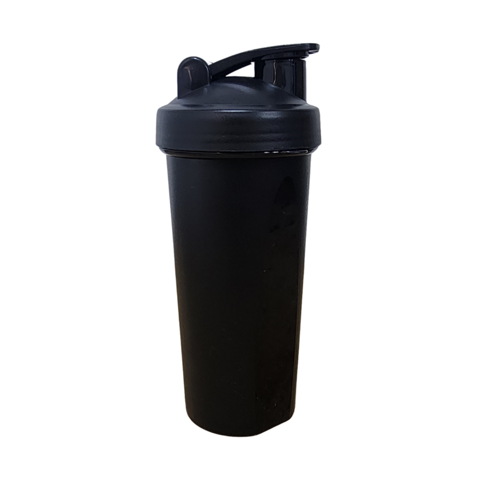 SHAKER VASO MEZCLADOR 600 ML COLOR NEGRO – SuplementSport